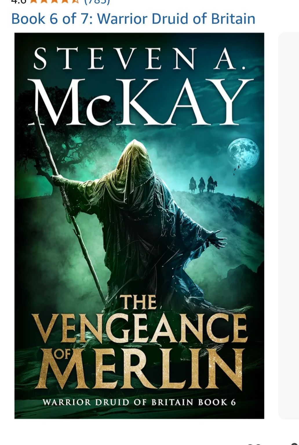 📚Book Review📚 – The Vengeance of Merlin by Steven A. McKay – Book 6 ...