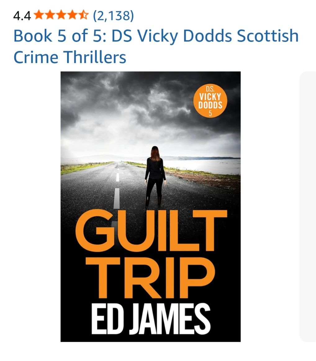 📚Book Review📚 – Guilt Trip – Book 5 – DS Vicky Dodds Scottish Crime ...